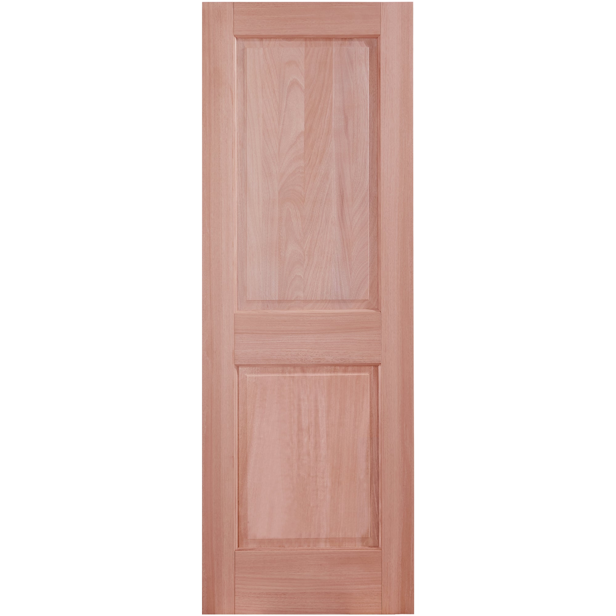 2 Panel Mahogany Solid Wood Door – Waydoor